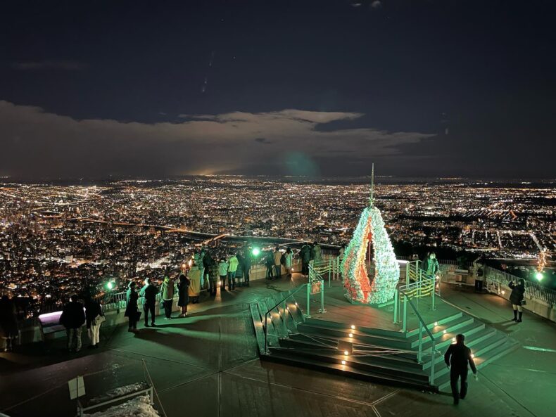 Mt. Moiwa Night View - Hokkaido A4JP Travel Guide